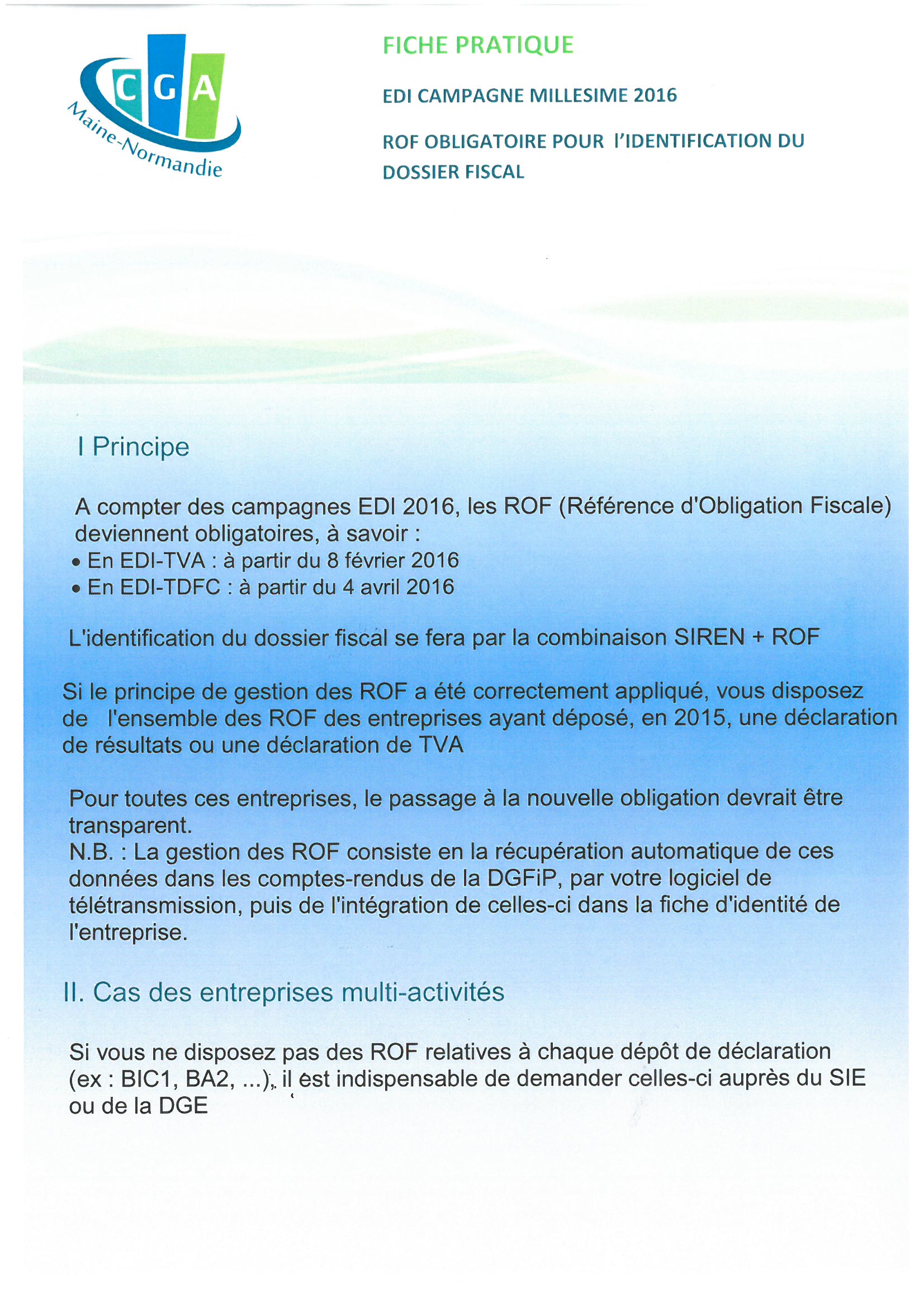 ROF - Organisme Agréé Maine-Normandie